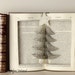 DIY Tutorial for Christmas Tree Book Sculpture With Template - Etsy