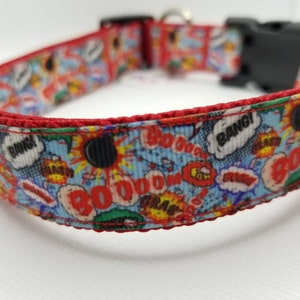 Geek Chic: Boom Pow Bang With Red Nylon Base - Etsy