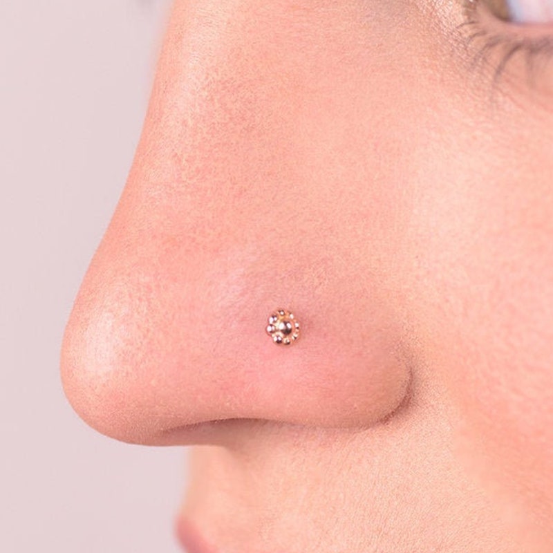 Unique Nose Stud - Etsy