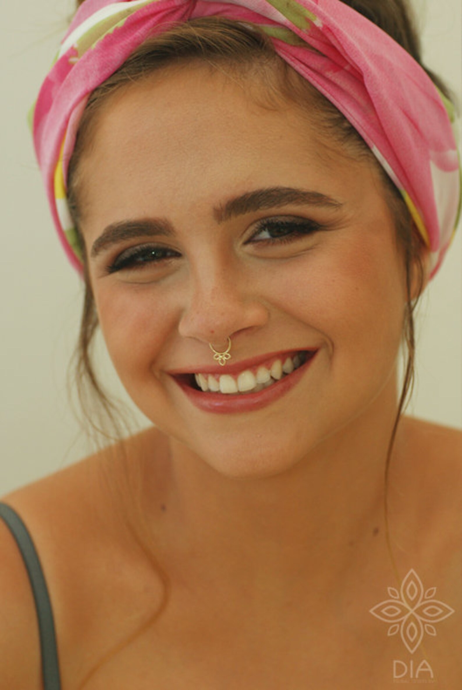 Septum Ring, 14k Gold Septum Ring, Delicate Septum Ring, Dainty Septum ...