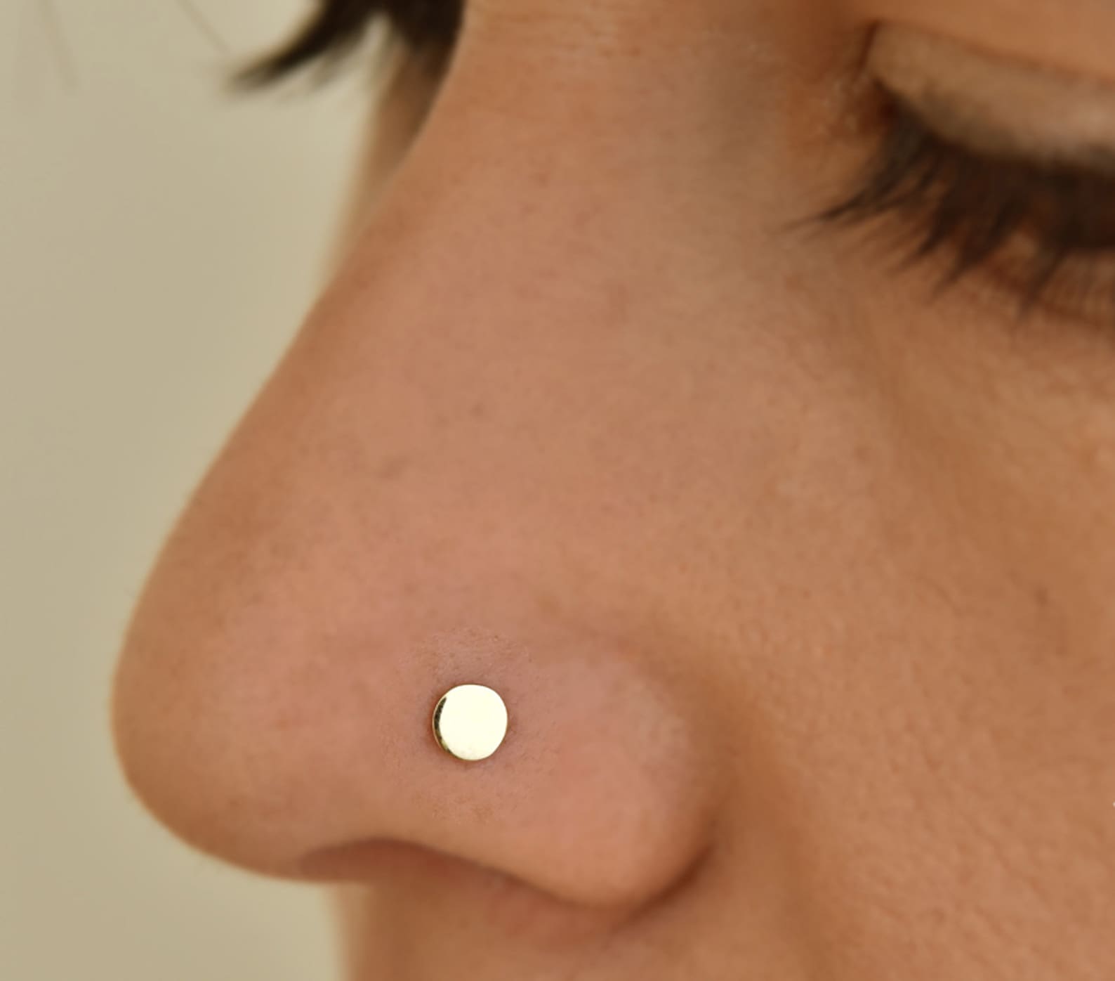 Gold Nose Stud Cartilage Earring Nose Piercing Piercing | Etsy