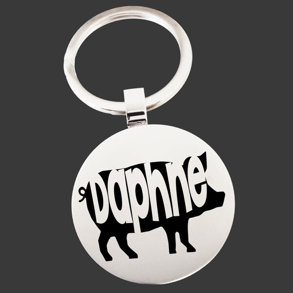 Pig Key Chains - Etsy
