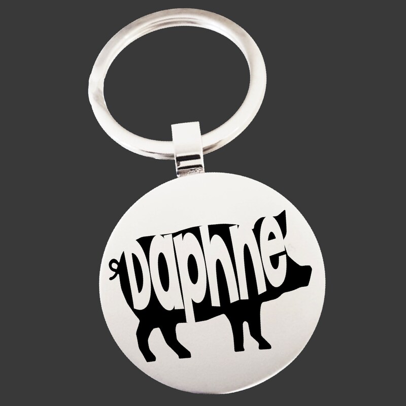 Pig Key Chains - Etsy