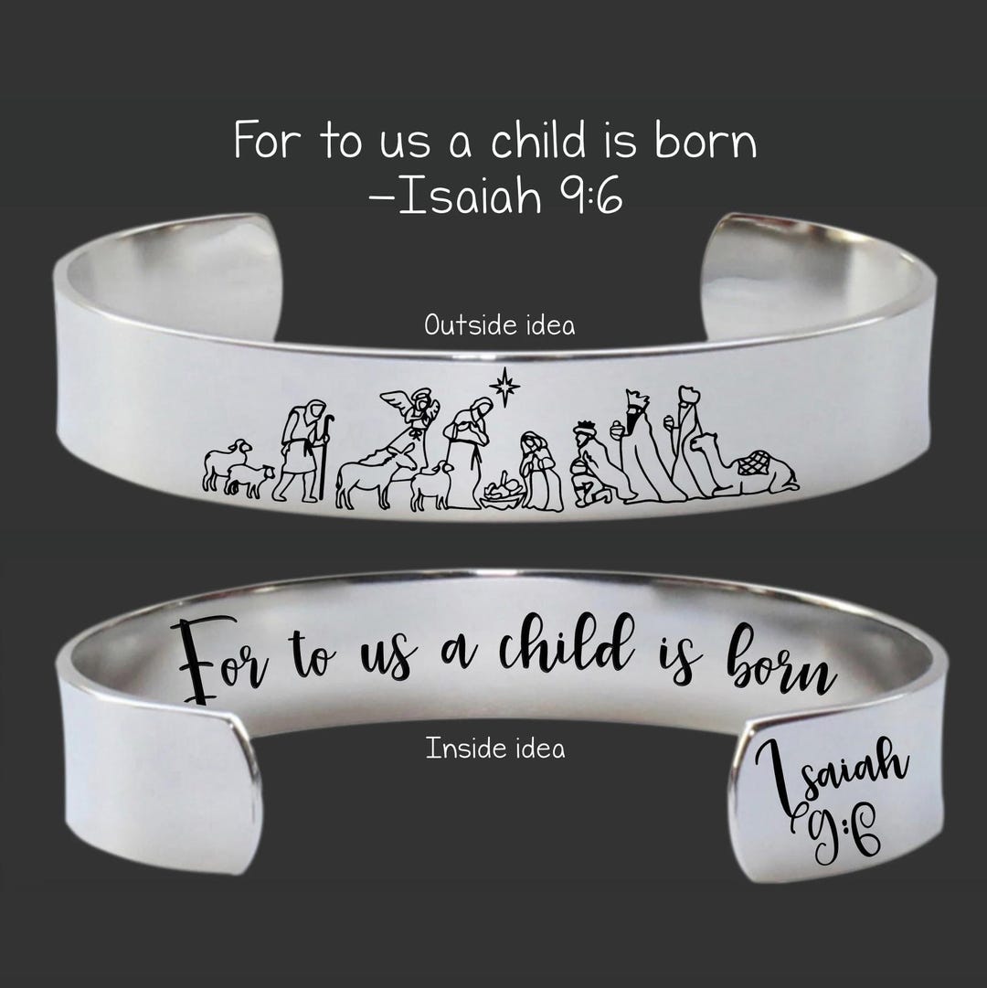 Nativity Bracelet | Nativity Jewelry | Easter Jewelry | Easter Bracelet ...