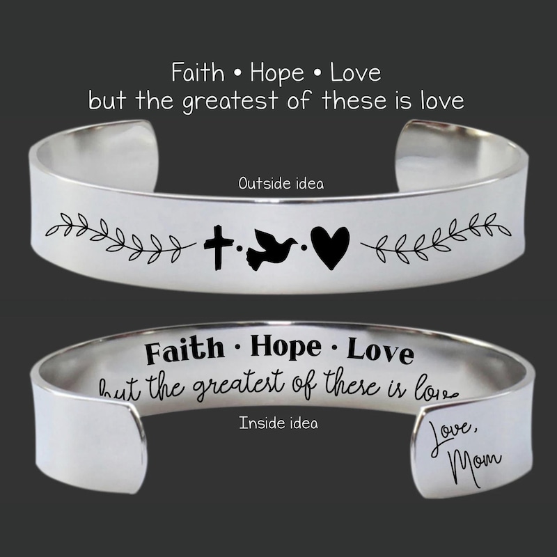 Faith Hope Love - Etsy