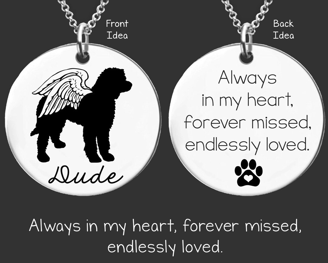Labradoodle Memorial Dog Memorial Gift Loss of Dog Gift Dog Memorial ...