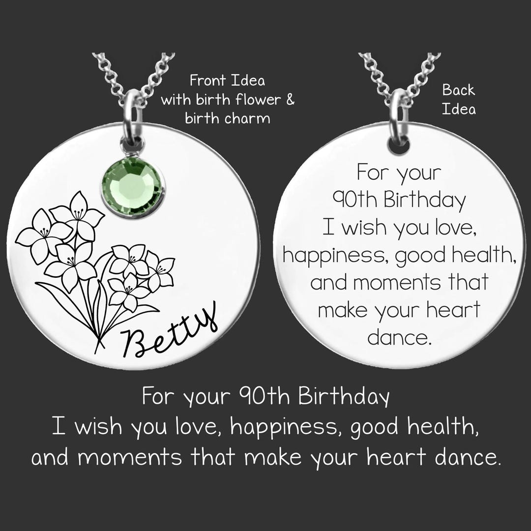 90th Birthday Gift | 90th Birthday Gifts | 90 Year Old | 90 Year Old ...