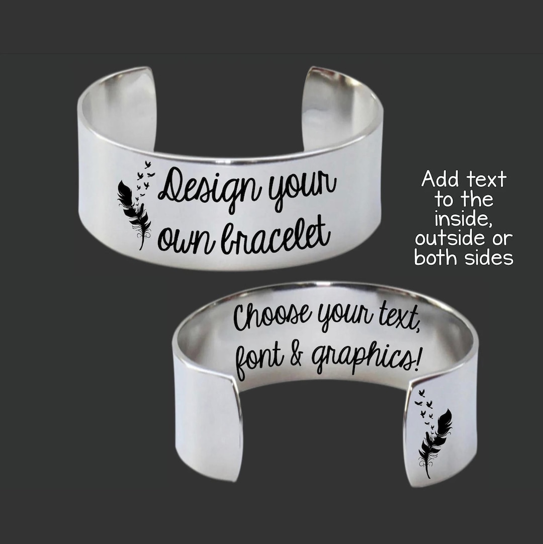 Create Your Own Bracelet | Custom Bracelet | Personalized Bracelet ...