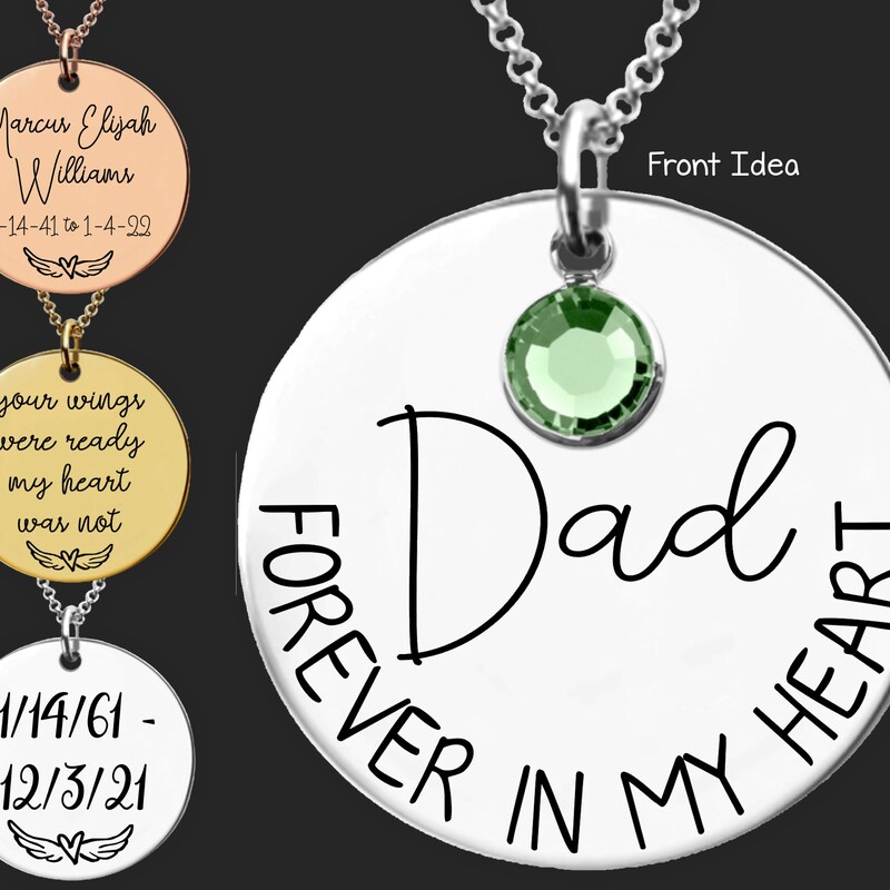 Memory Necklace - Etsy