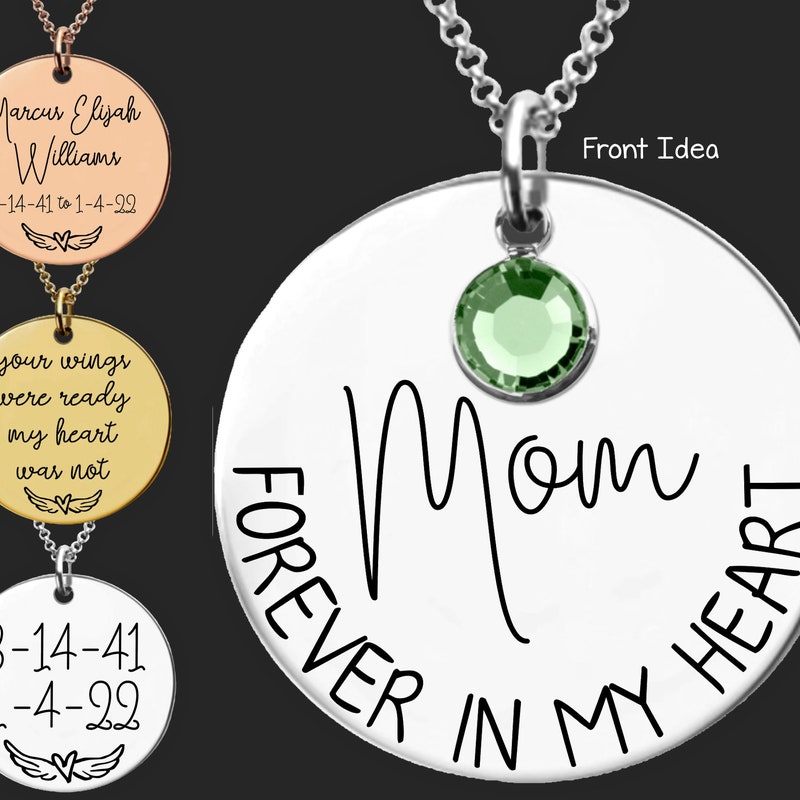 Memory Necklace - Etsy