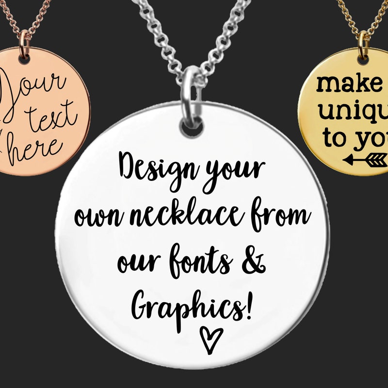 Custom Necklace - Etsy