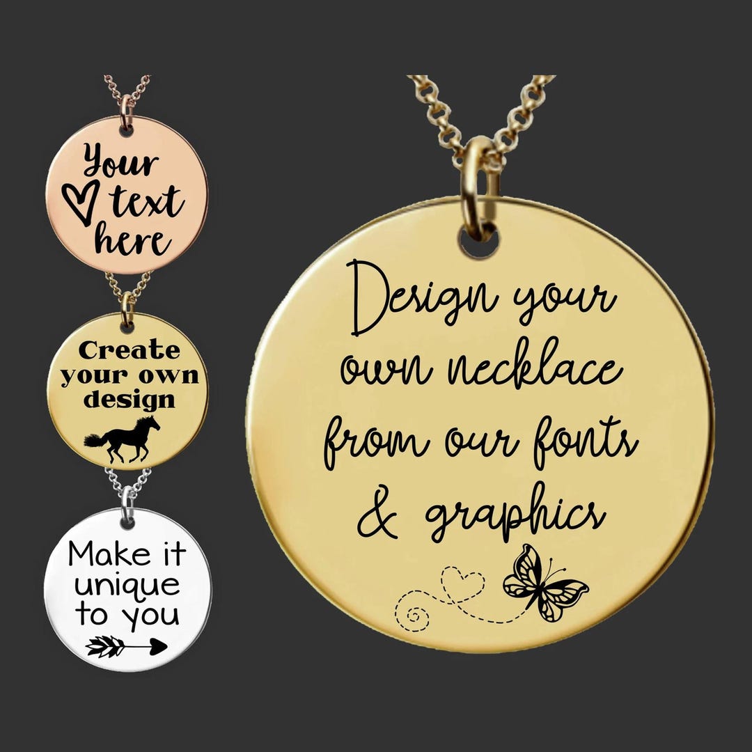 Create Your Own Necklace | Custom Necklace | Personalized Necklace ...