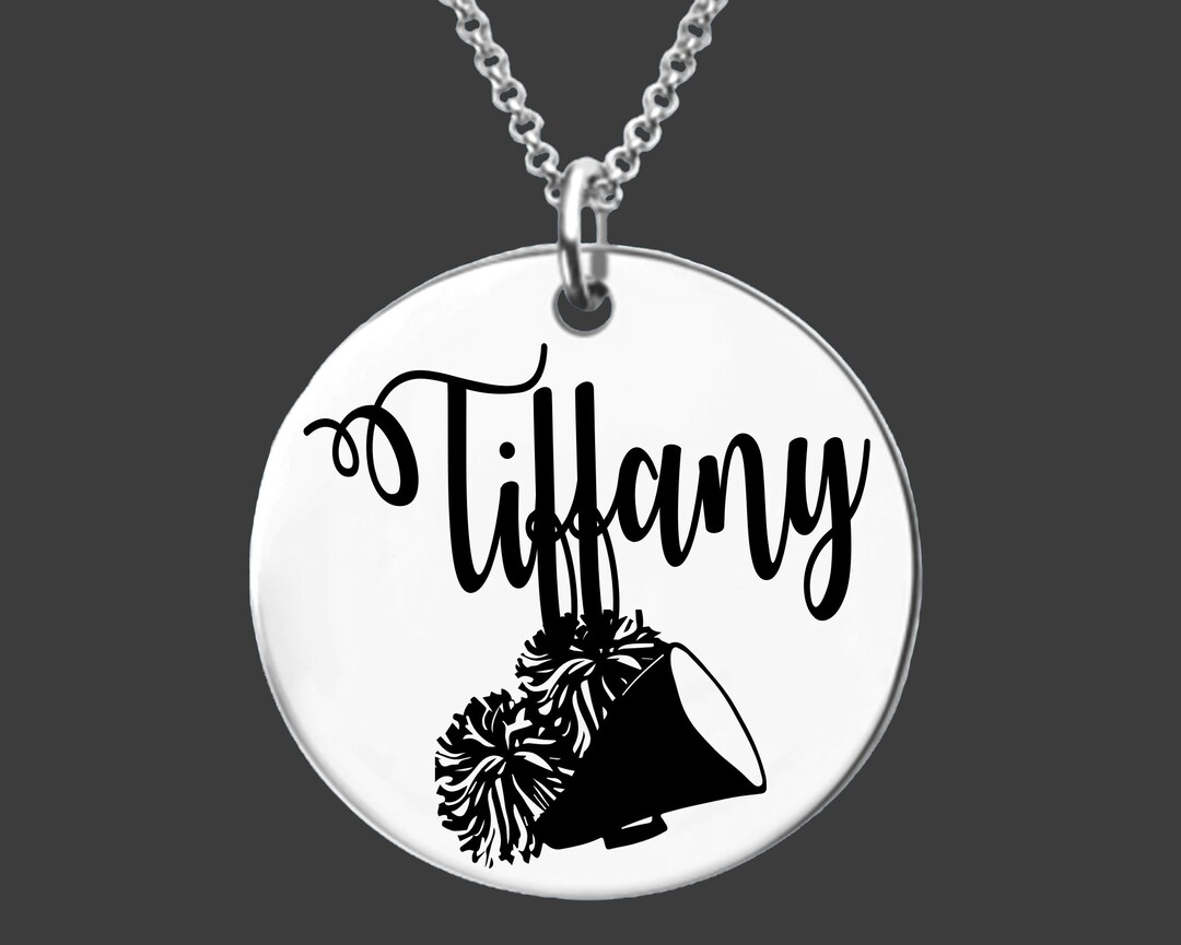 Cheer Necklace Personalized Cheer Necklace Personalized Gift - Etsy