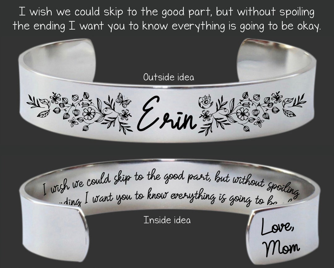 Inspirational Bracelet Inspirational Gifts Feel Better Gifts ...