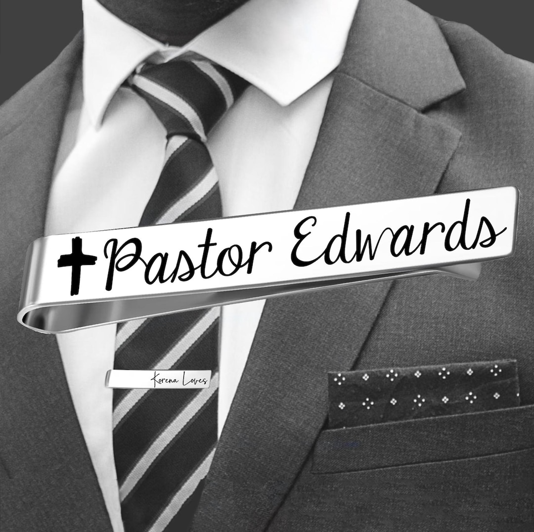 Pastor Tie Bar | Pastor Gift | Gifts for Pastor | Preacher Gifts ...