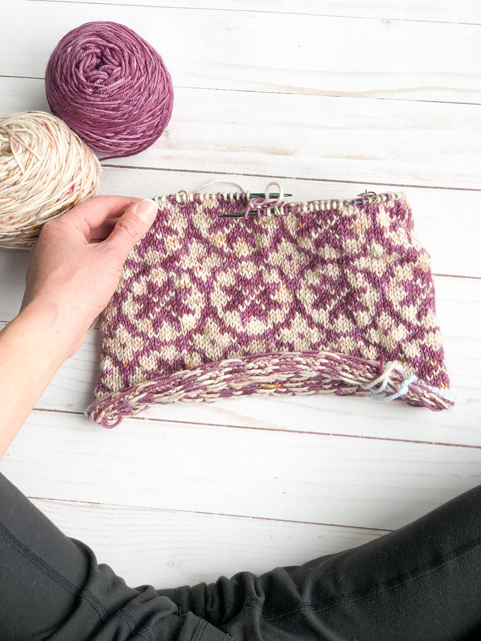 Kindra Cowl Knitting Pattern: Stranded Colorwork (PDF Pattern) - Etsy