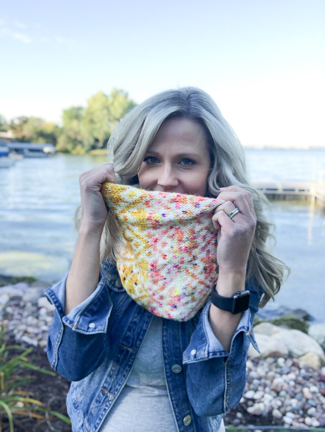 Betty Cowl Knitting Pattern: Stranded Colorwork, Nordic Design (PDF ...