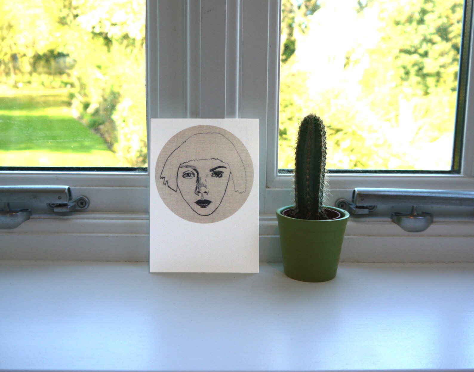 Pretty Ugly Portrait Postcard Postcard Print Hand - Etsy