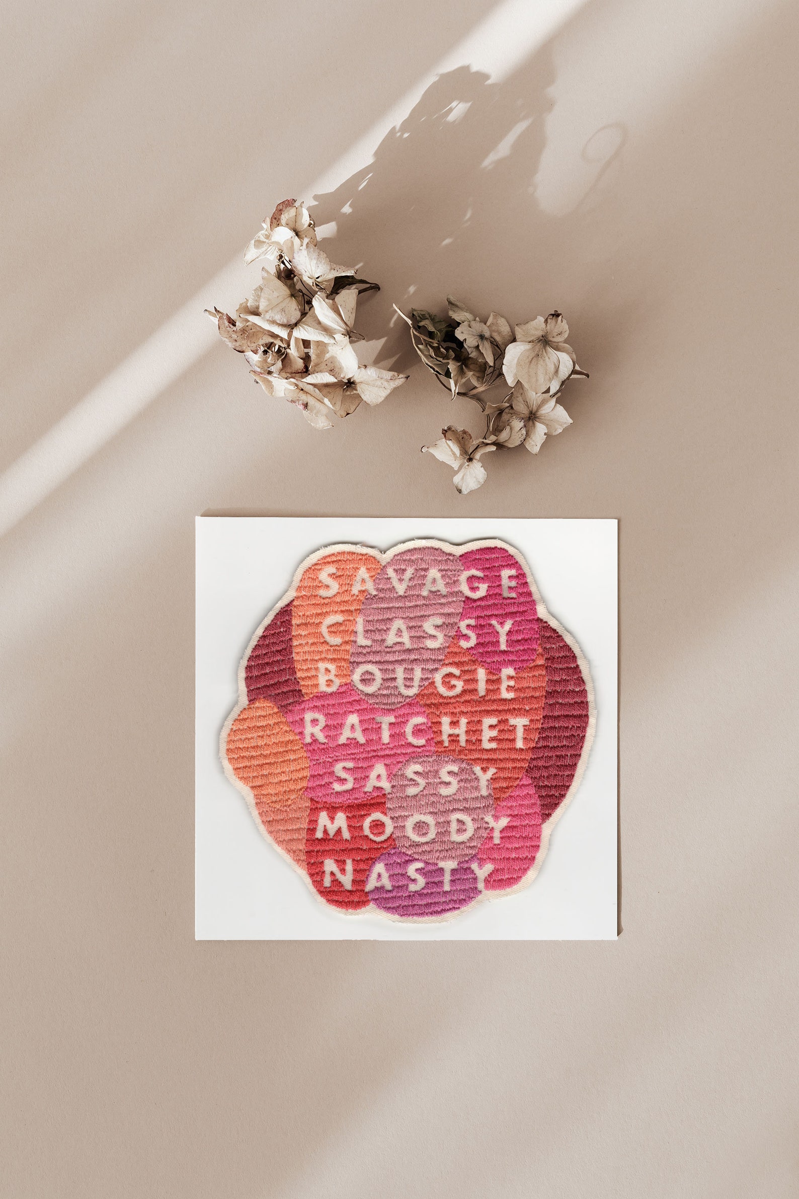 Savage Classy Bougie Ratchet Sassy Moody Nasty Card // Greeting Card ...