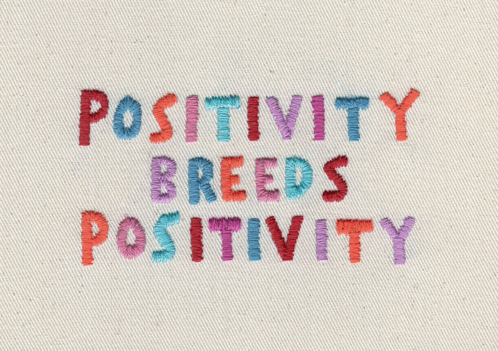 Positivity Breeds Positivity Print // A5 Print // Wall Art // - Etsy