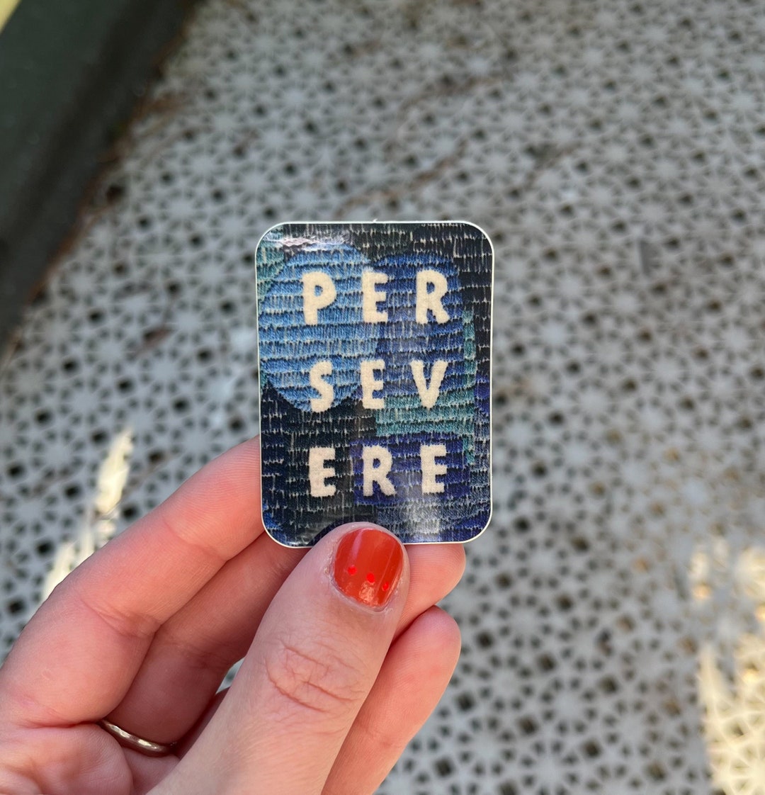 Persevere Vinyl Sticker - Etsy