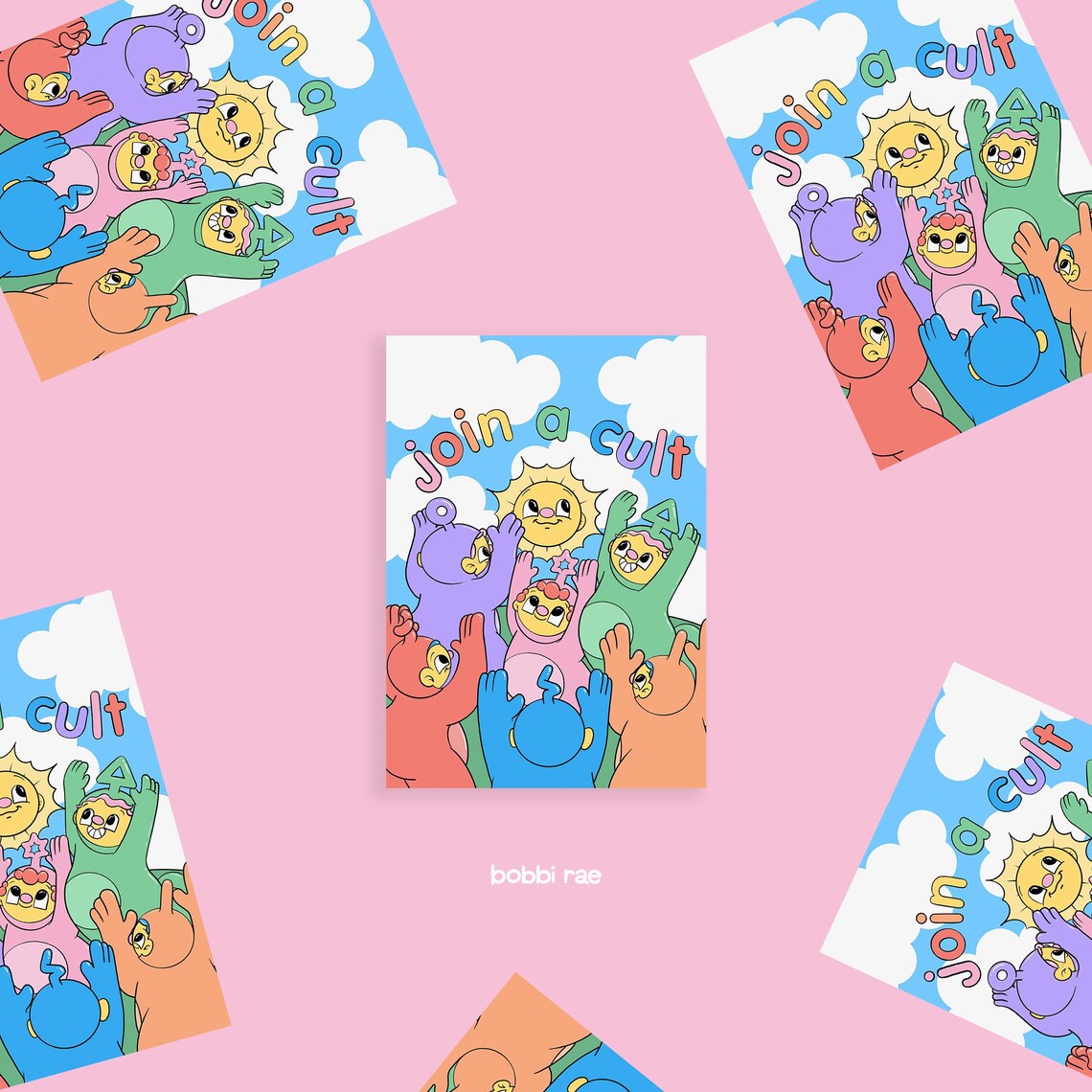 Join A Cult A4 Art Print - Etsy