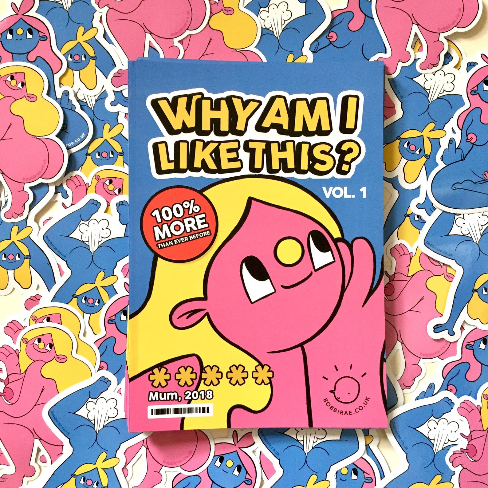 Why am I like this Vinyl Stickers | Etsy