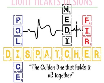 Dispatcher svg | Etsy