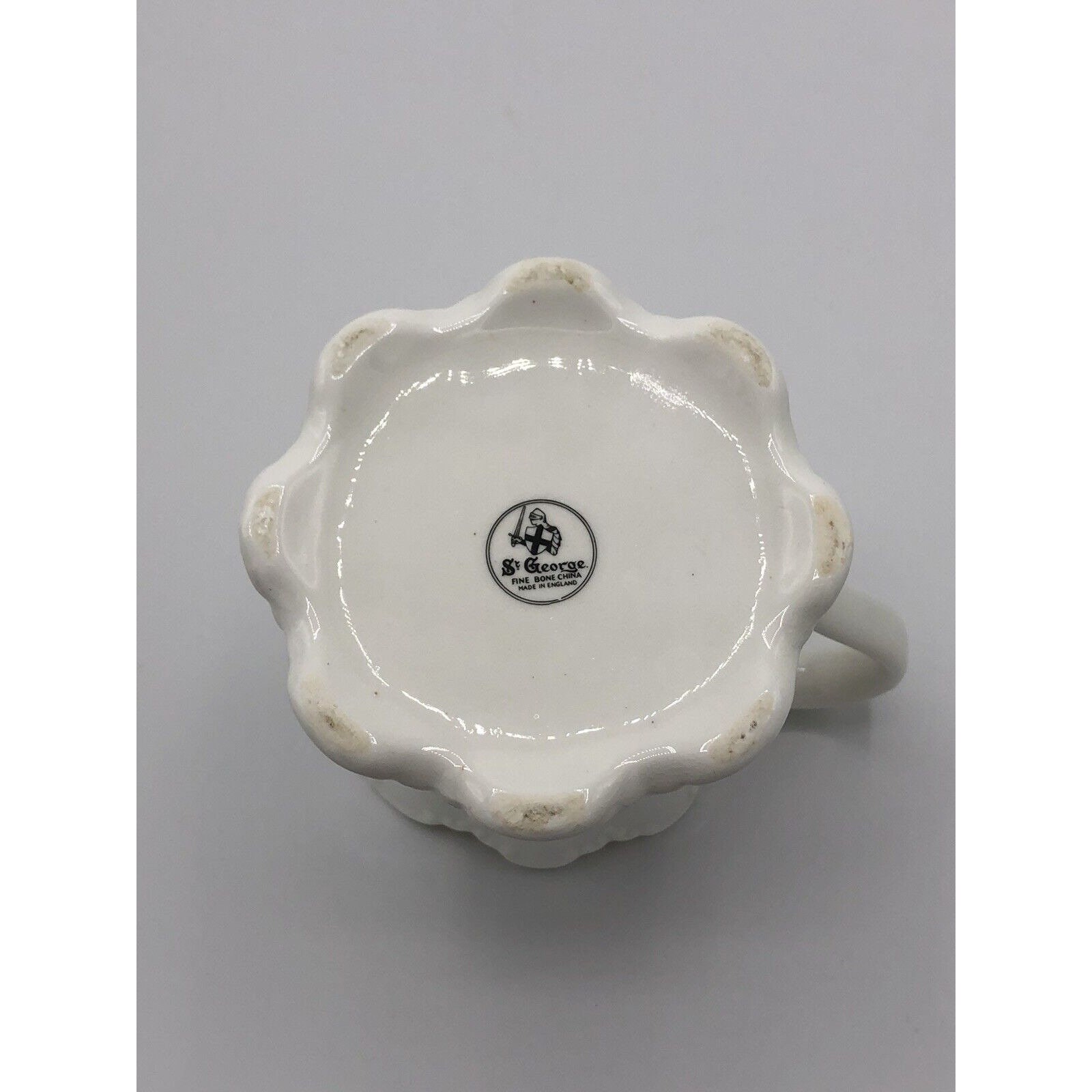 St. GEORGE Fine Bone China Creamer Milk Pitcher Strawberries england - Etsy