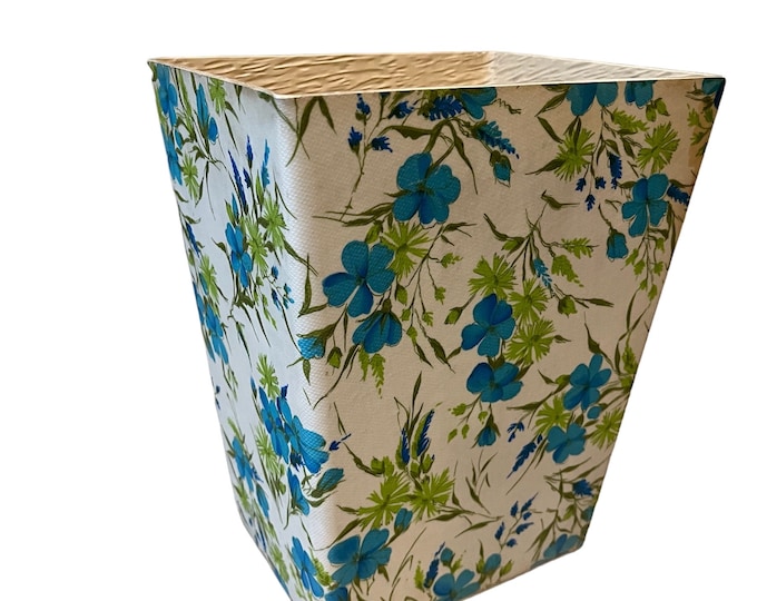 Vintage 1970s Waste Paper Basket | Garbage Can | Mid Century Modern ...