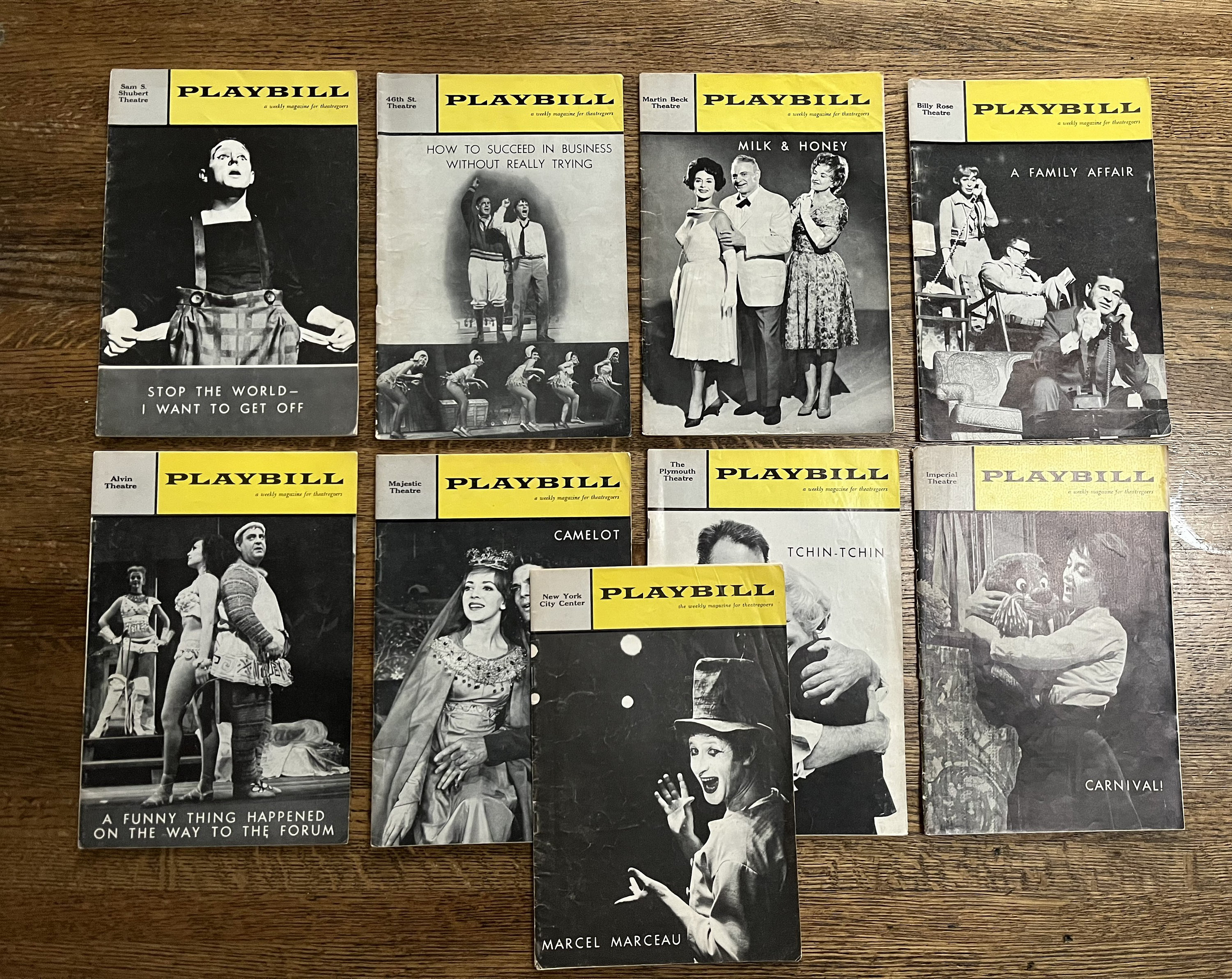 Vintage Broadway Playbills