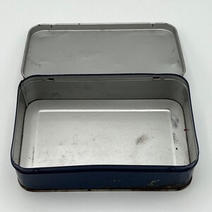 Vtg American White Cross First Aid Kit Tin, W/ Bottle of Mercurochrome ...