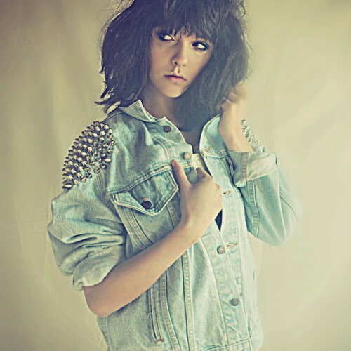 Studded Levi's Denim Jacket Oversize Boyfriend Fit - Etsy