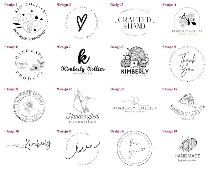 Personalized Business Stamp: Self-inking, Handmade Designs, Handmade by ...