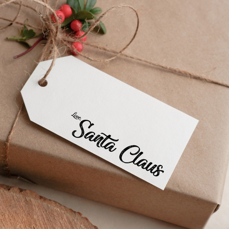 Santa Claus Signature - Etsy