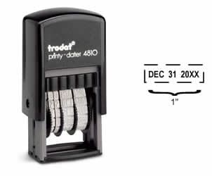 Self-inking Library Date Stamp Mechanical Month Day Year - Etsy