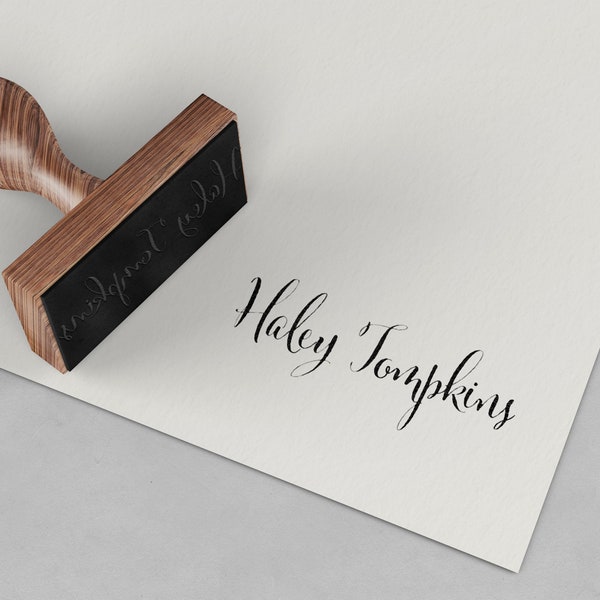 Custom Name Stamp - Etsy