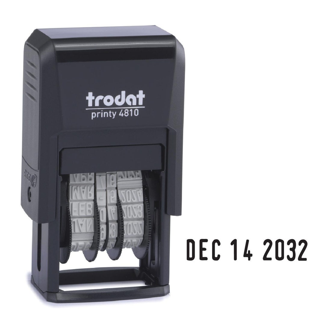 Self-inking Library Date Stamp | Mechanical Month Day Year | Scrapbook ...