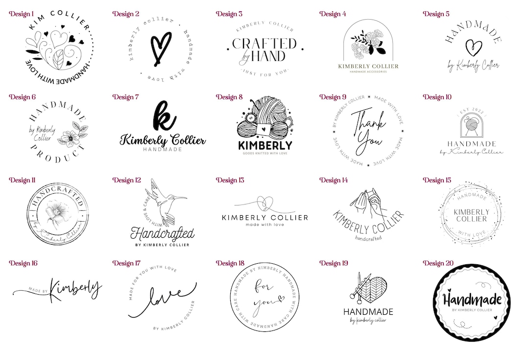 Personalized Business Stamp: Self-inking, Handmade Designs, Handmade by ...