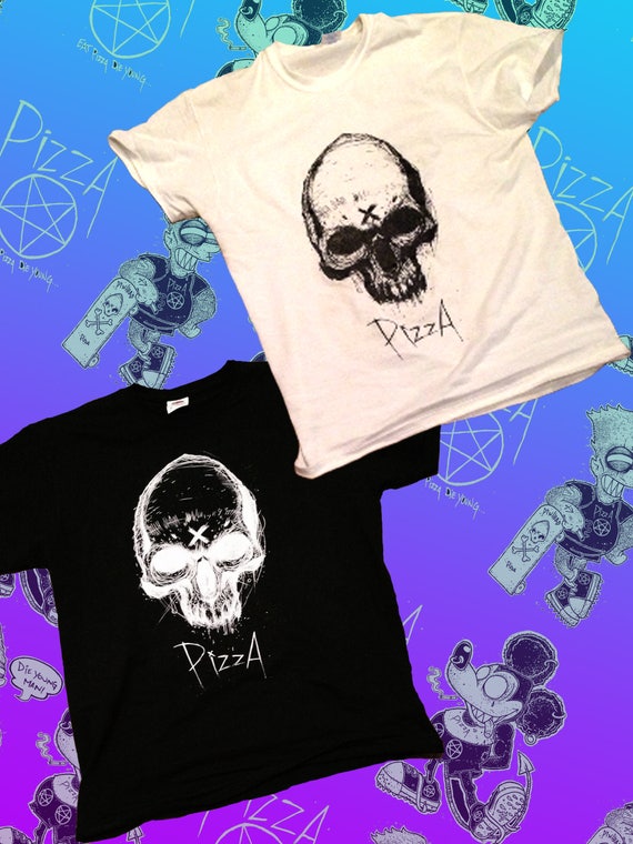 Pizza Pentagram: Pizza Pinhead tshirt | Etsy