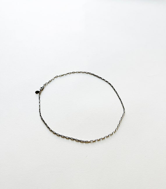 Vintage silver rectangular belt buckle. Engraved flo… - Gem