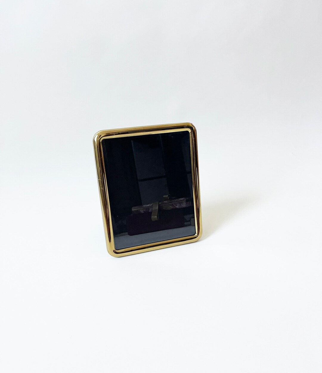 Vintage Large Brass 8 X 10 Frame | Modernist Brass Table Top Frame ...