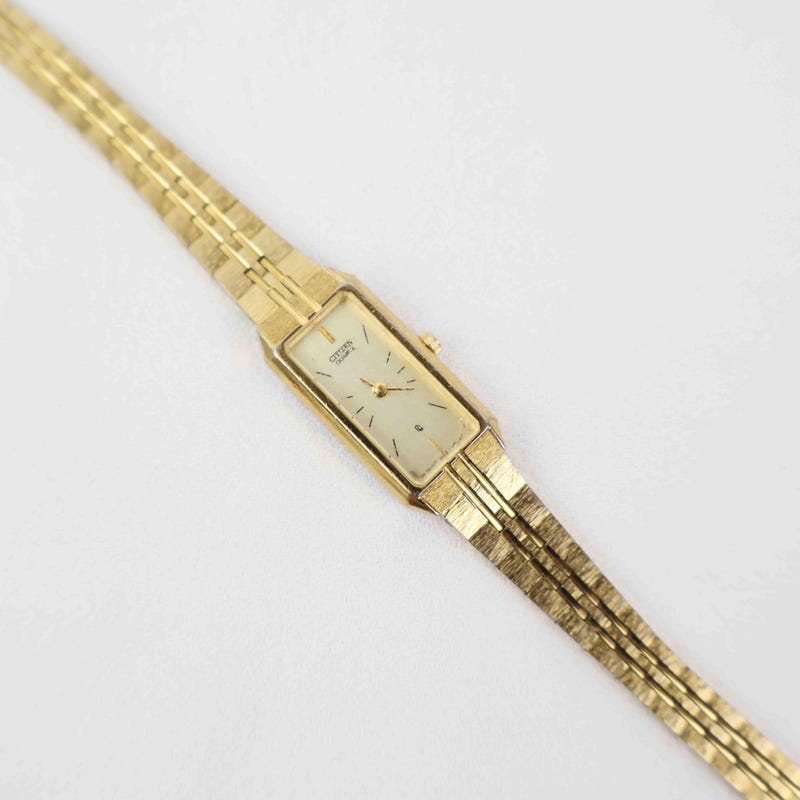 Citizen Rectangle Watch - Etsy