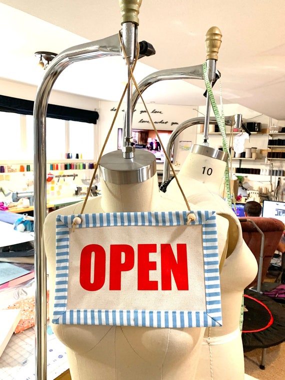 OPEN / CLOSED Sign for Open Ended Play Make Believe | Etsy