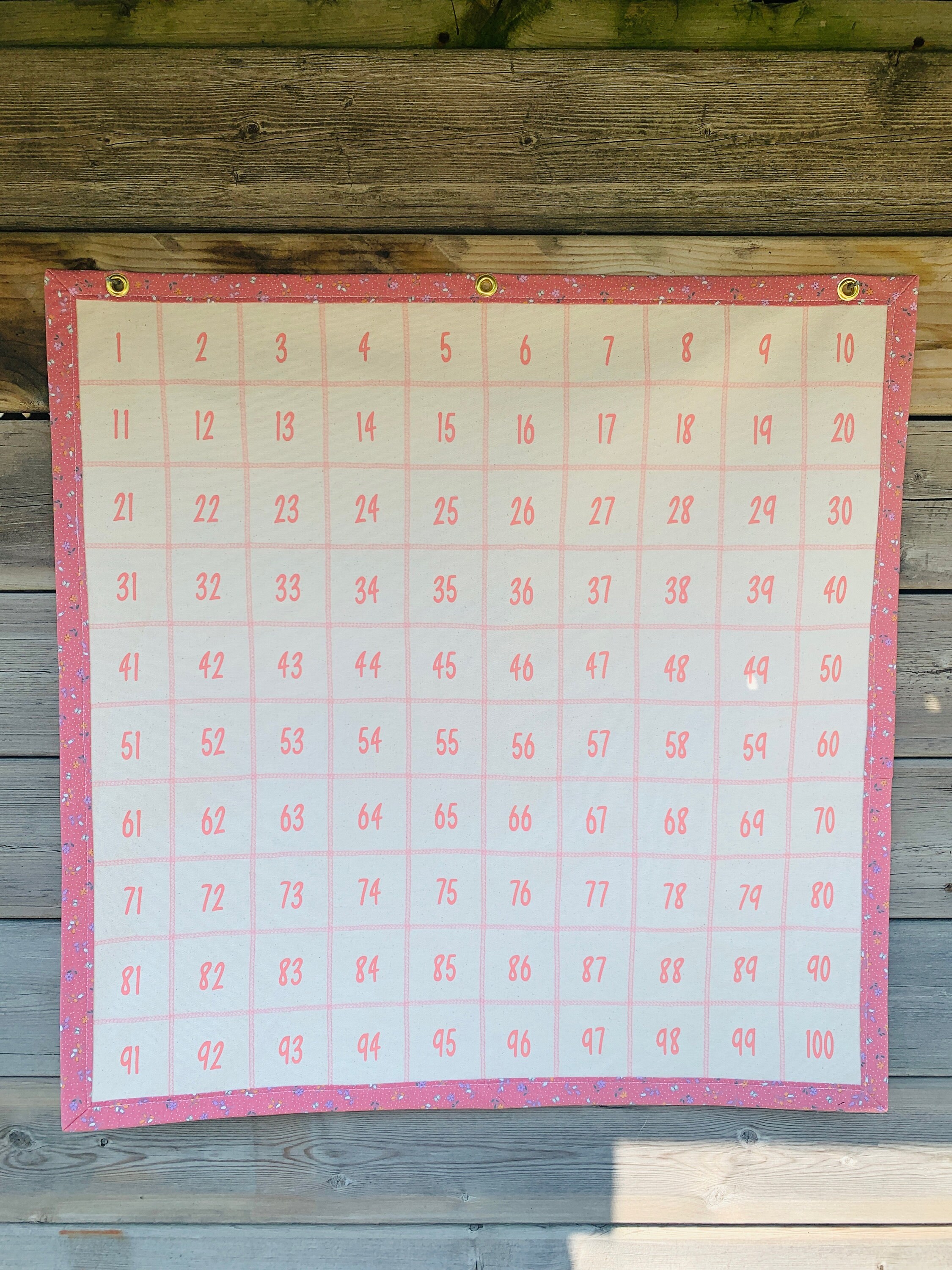 Educational Math Skills Chart, Number Recognition, Learn to Add ...