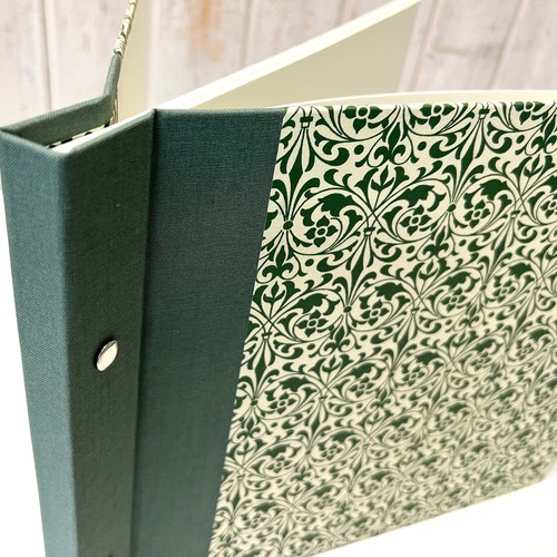 A4 Scrap Book Album Kraft & Burlap Scrapbook. DIY Photo - Etsy