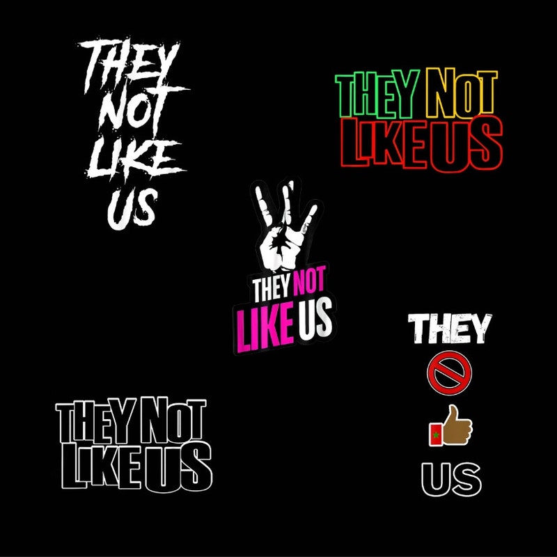 They Not Like Us Svg Png - Etsy