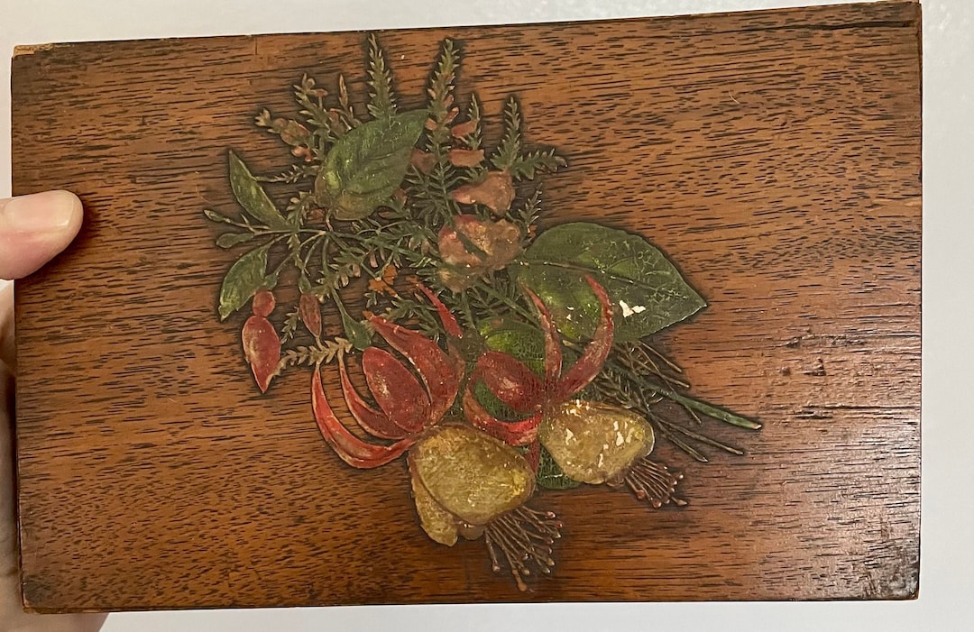 Antique Thread Box (sewing) - Etsy