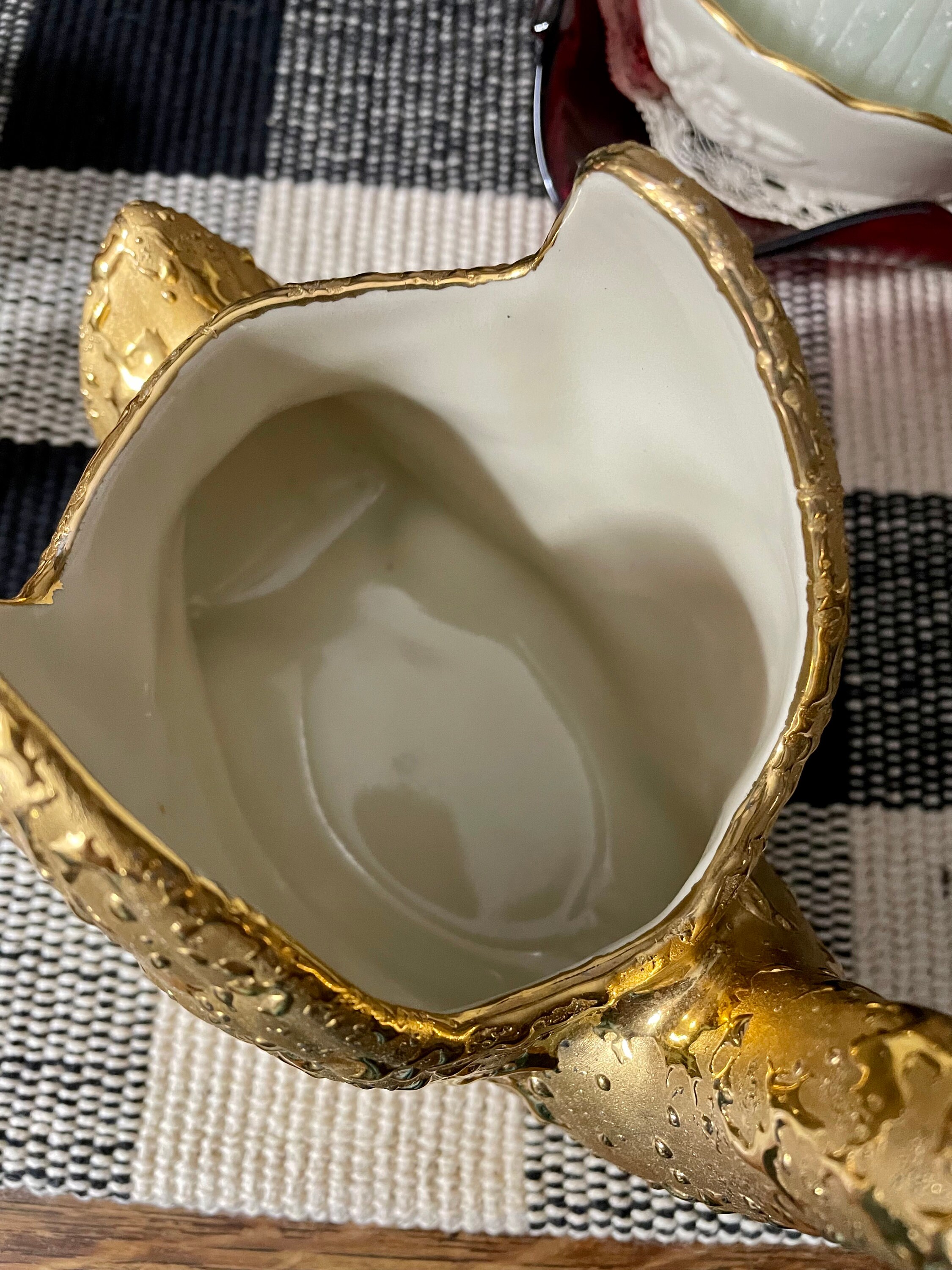 WEEPING GOLD SWAN Vintage Decor - Etsy