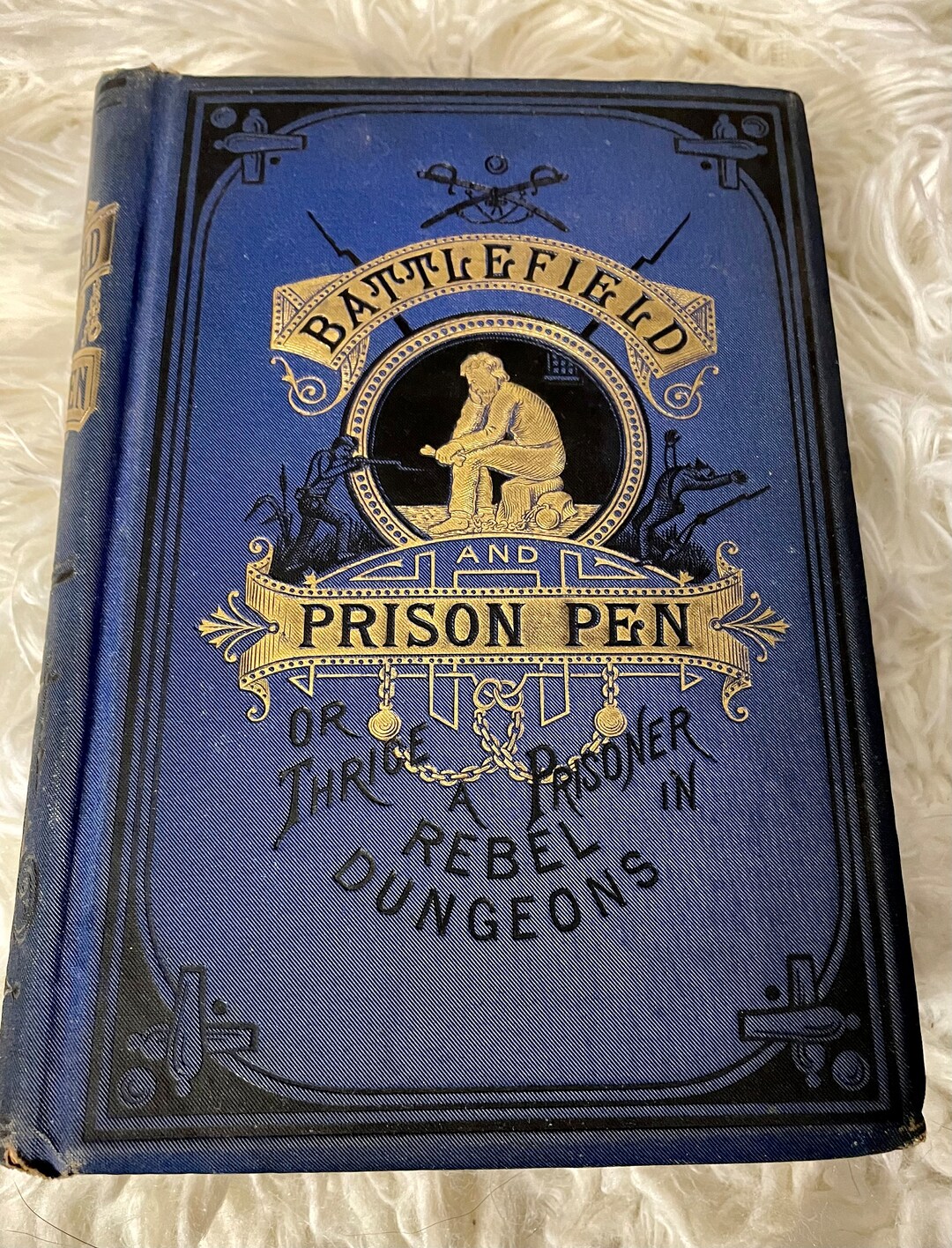 1882 Civil War Memoir | Battlefield and Prison Pen, Victorian Decor - Etsy